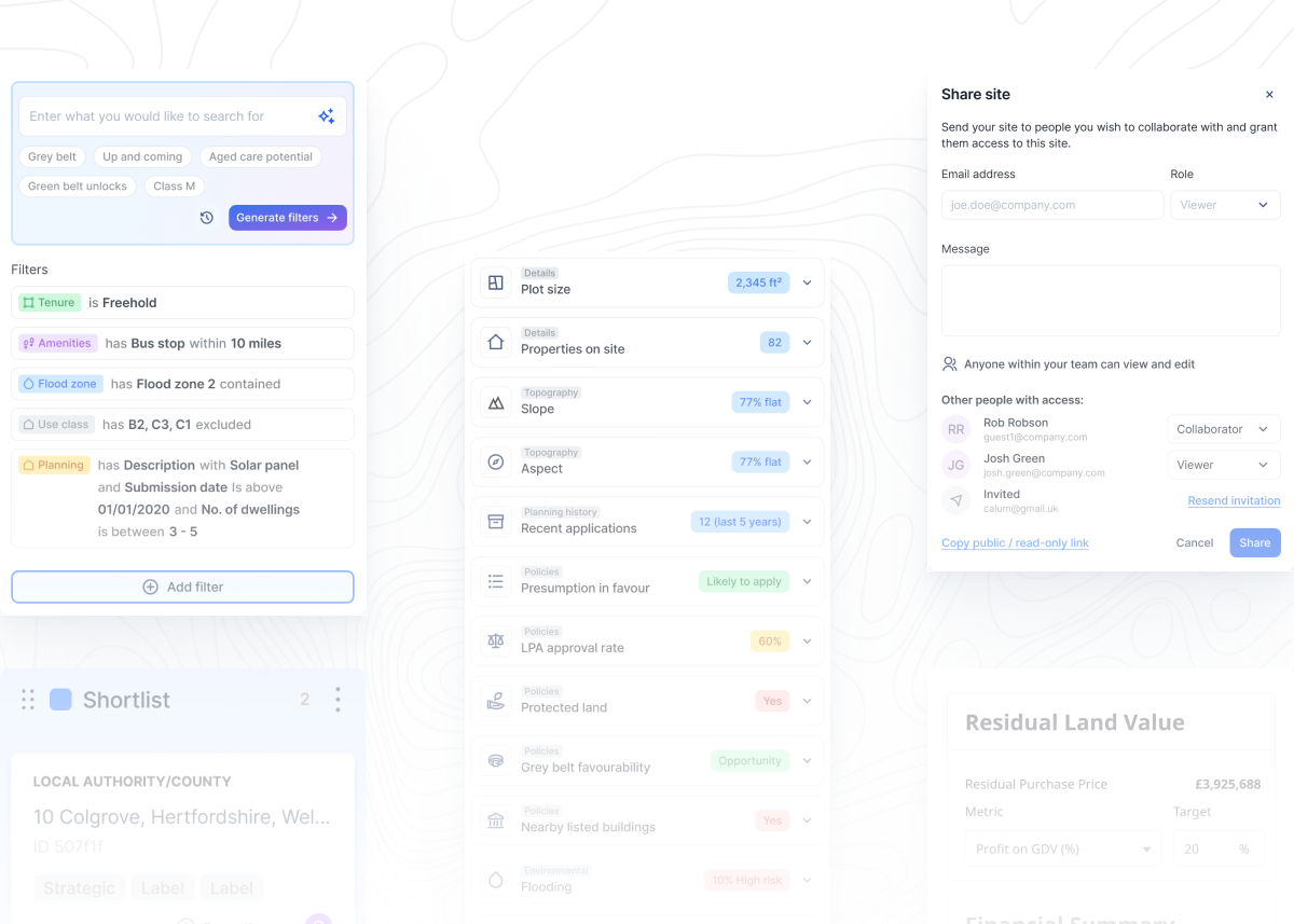 Introducing LandIntelligence - From First Look to Planning Ready, All ...